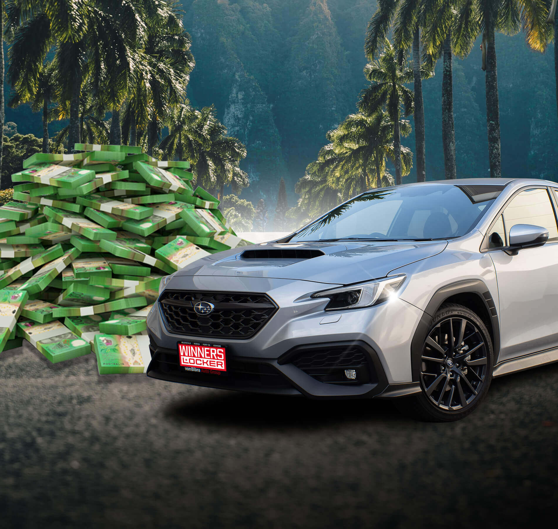 Subaru WRX or $40k Cash Giveaway - Winners Locker
